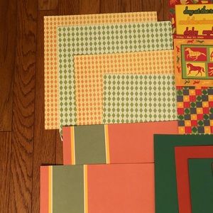 Office | Kentucky Derby Day Horse Races Scrapbookcraft Papers | Poshmark
